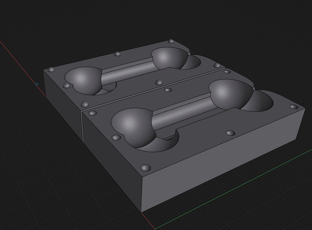 STL Digital File for 3D Printing, Dog Bone Mold DIY Custom Rubber Dog ...
