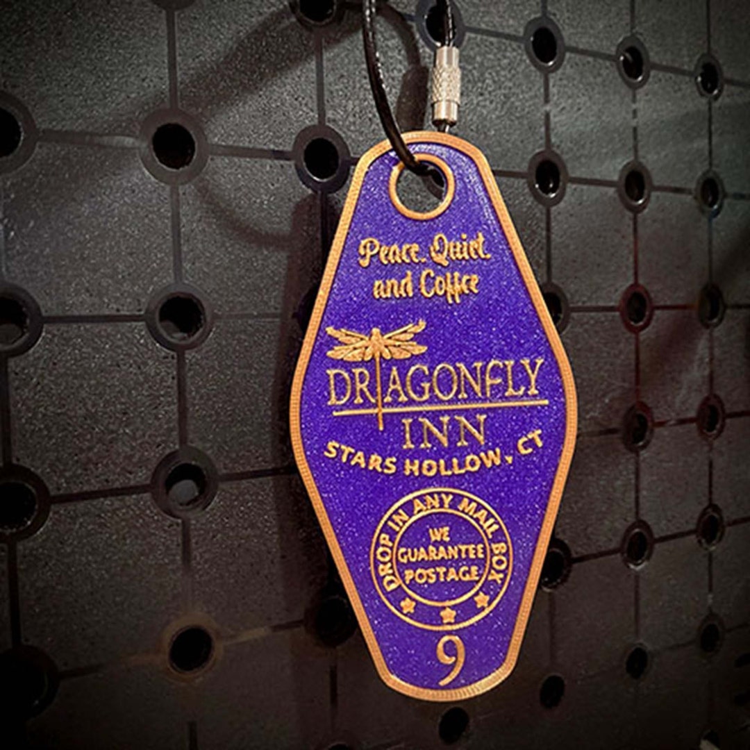 Gilmore Girls Dragonfly Inn Keychain Vintage Accessories, Best Gifts ...