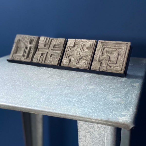 Relief Tile - Etsy