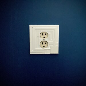 Mid Century Flare Art Decorative Electric Outlet Cover: Frank Lloyd ...