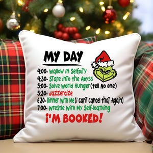 I'm Booked Grinch Svg Png, Ai, Eps, Dxf, Pdf Files - Etsy