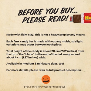 Trick 'r Treat Sam Hollie-ho Chocolate Razor Blade Candy Bar Replica - Etsy