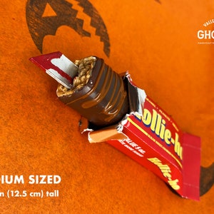 MEDIUM SIZED Trick 'r Treat Sam Hollie-ho Chocolate Razor Blade Candy ...