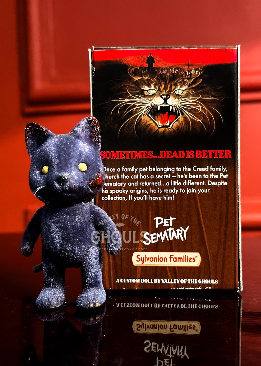 OOAK Church the Cat From Pet Sematary Critter With Box - Etsy
