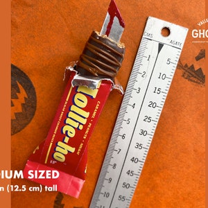 MEDIUM SIZED Trick 'r Treat Sam Hollie-ho Chocolate Razor Blade Candy ...