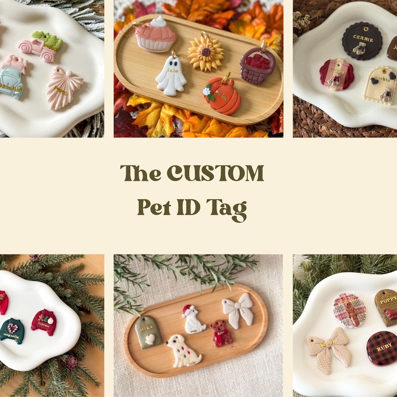 Dog Ty Name Tag - Etsy