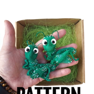 Amigurumi Grasshopper / Pattern Crochet Grasshopper / Crochet Pattern ...