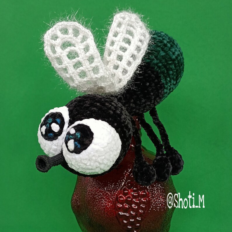 Fly Crochet Pattern Amigurumi Toy - Etsy