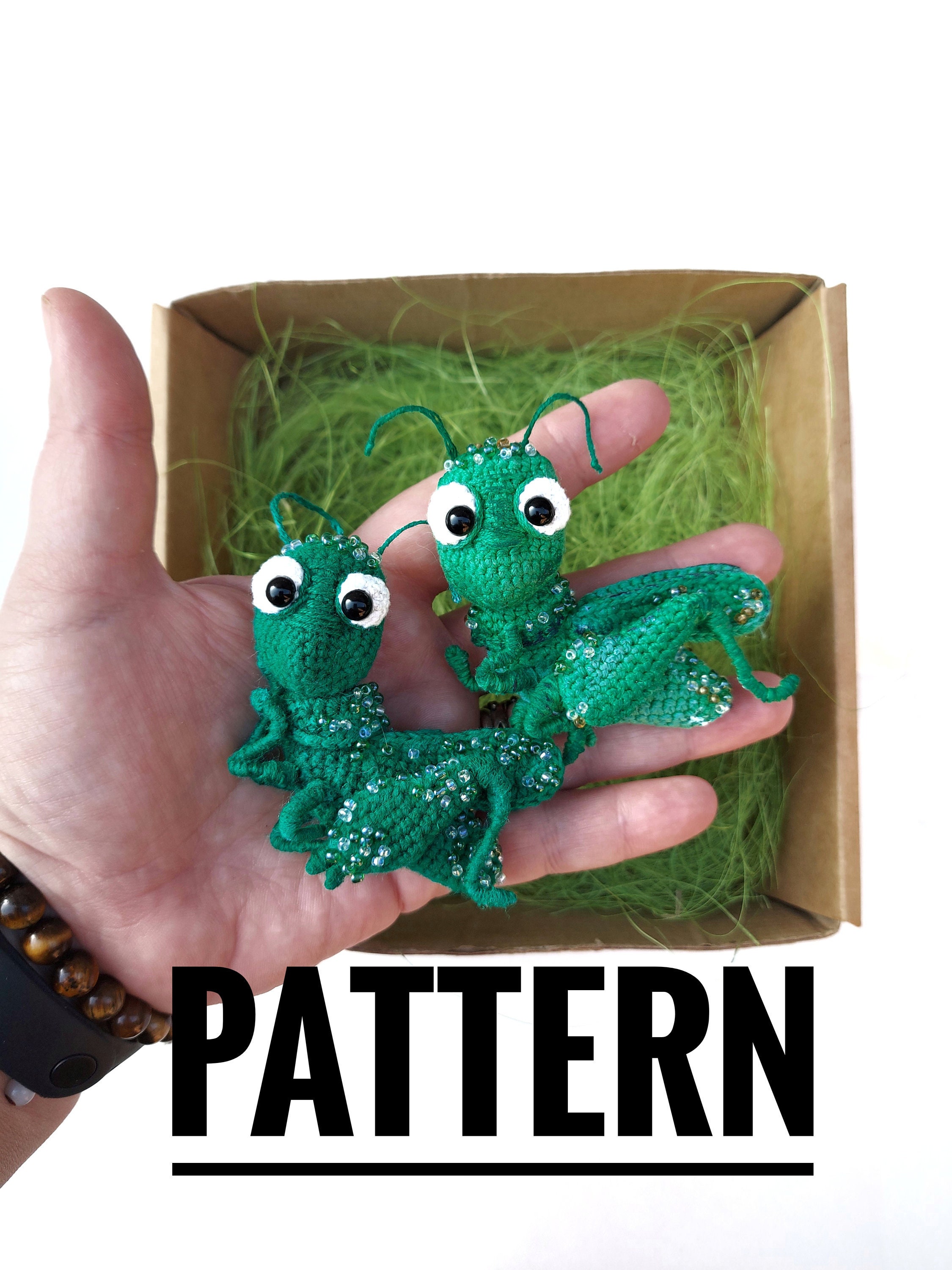 Amigurumi Grasshopper / Pattern Crochet Grasshopper / Crochet Pattern ...