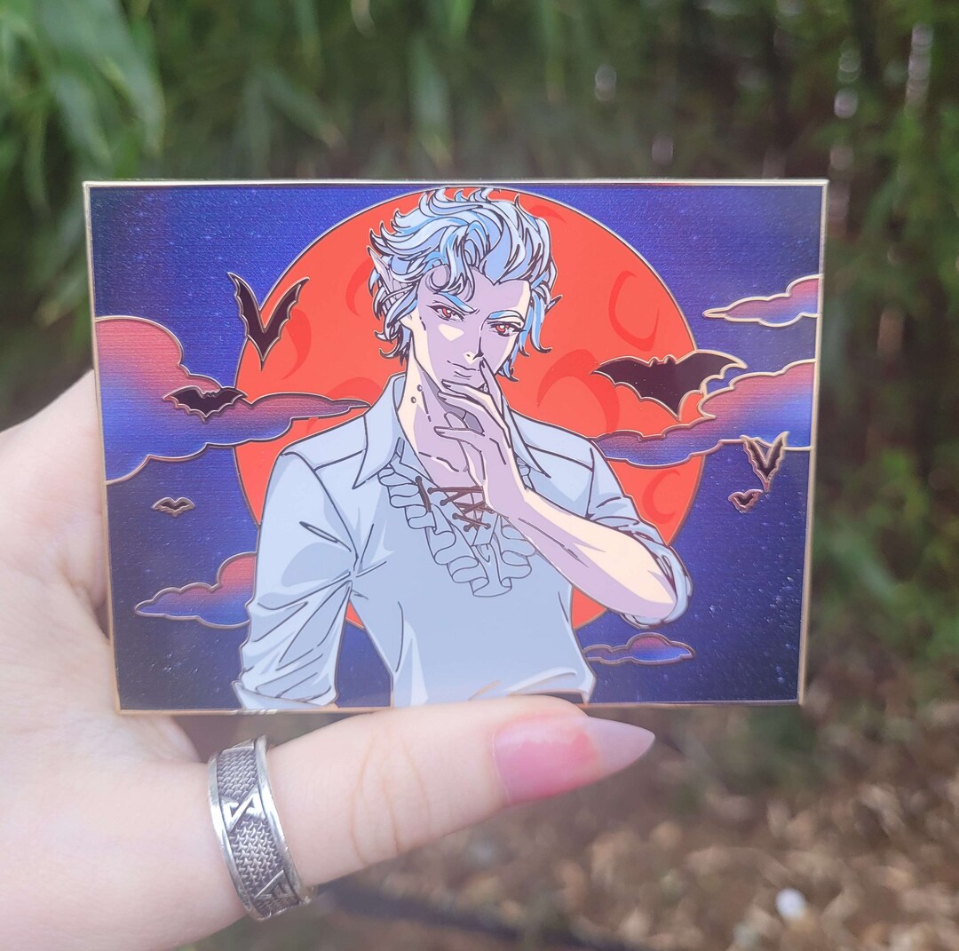 90s Anime Astarion Enamel Pin - Etsy