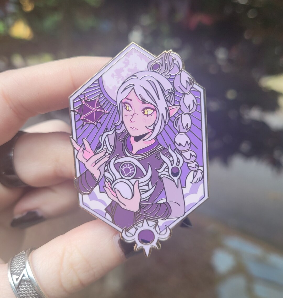 Shadowheart Selunite Enamel Pin - Etsy