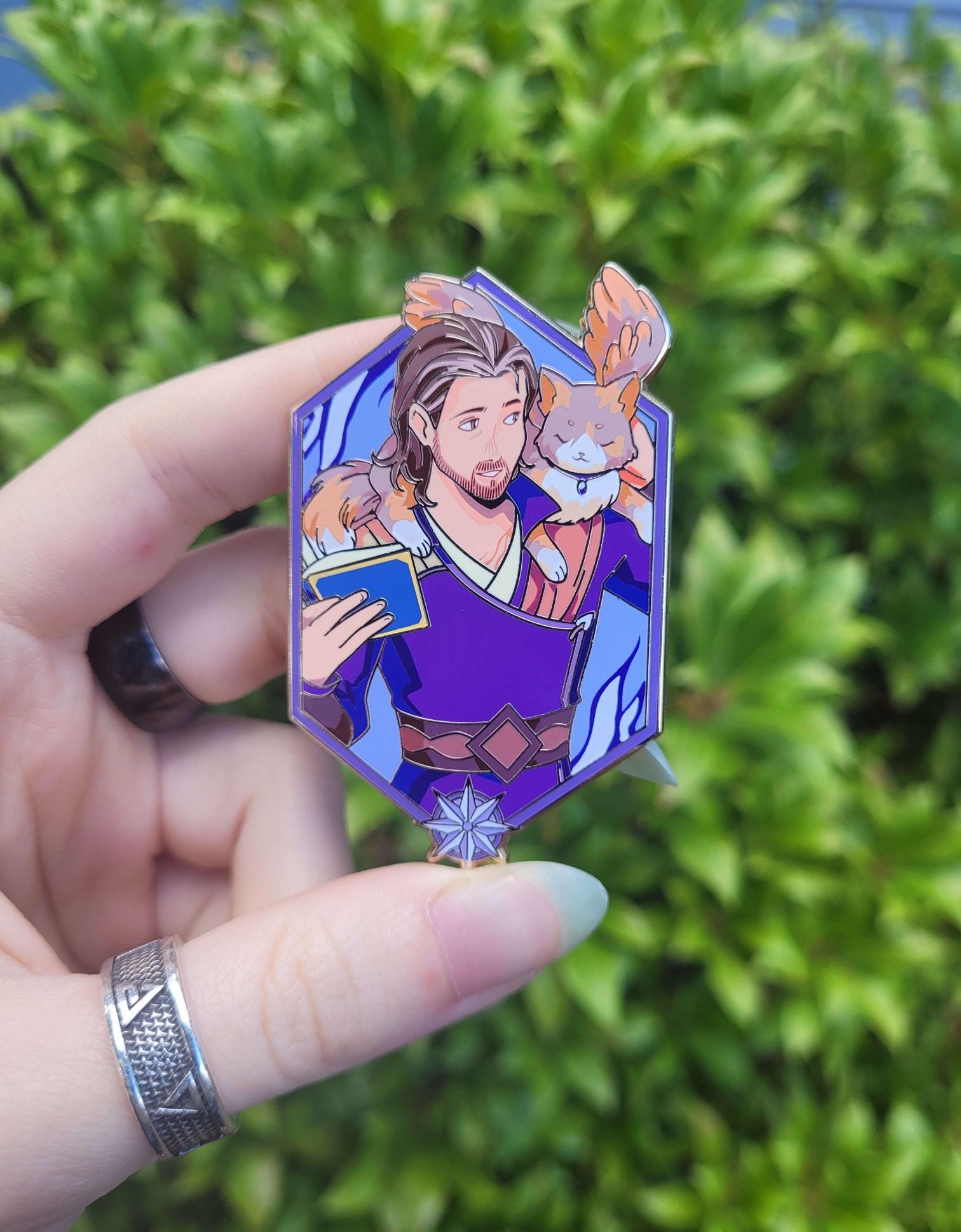 Baldurs Gate Enamel Pins! ( Gale, Wyll, Minthara, Raphael ) - Etsy