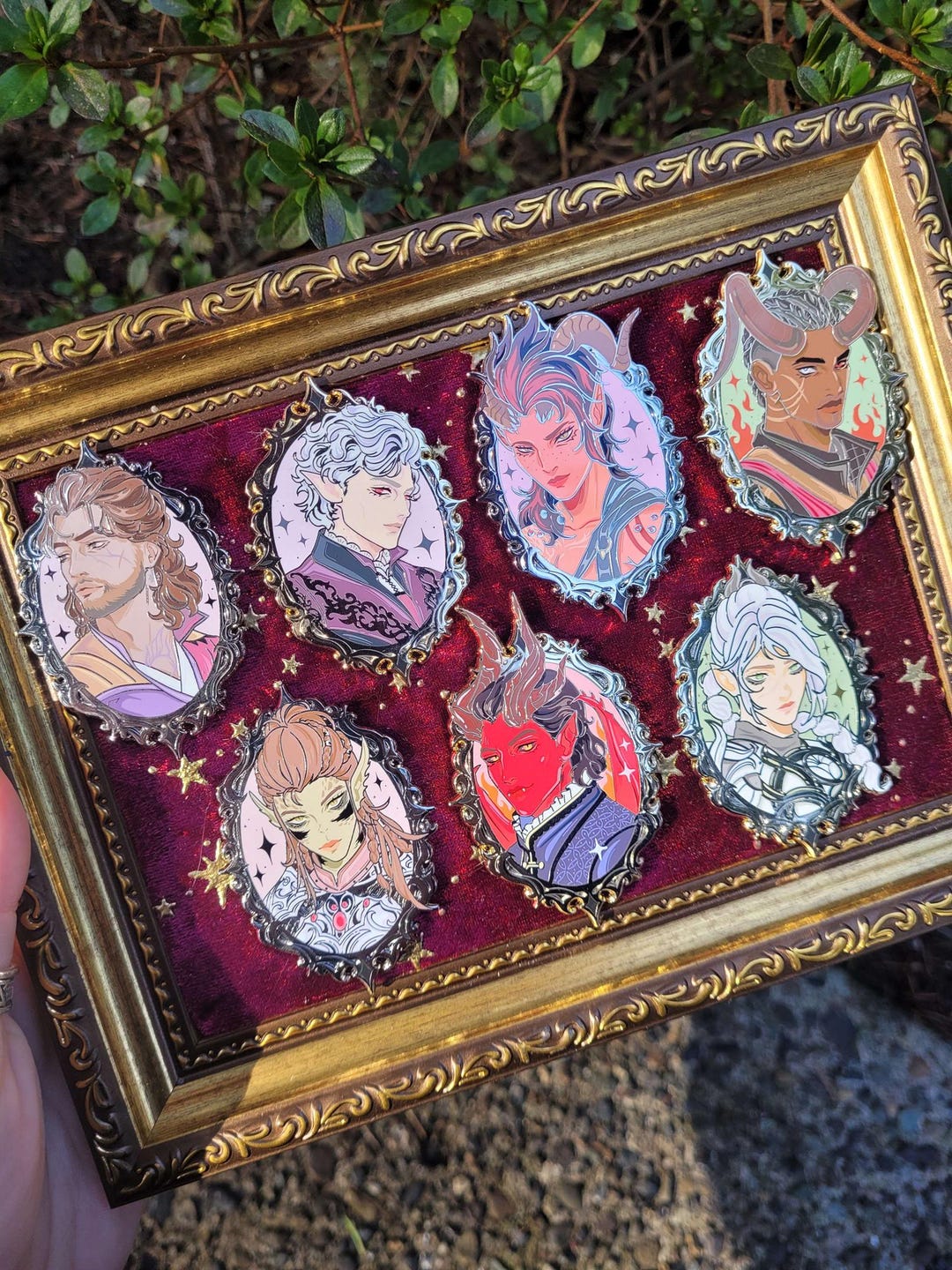 BG3 Portrait Enamel Pins ( Limited Edition ) - Etsy