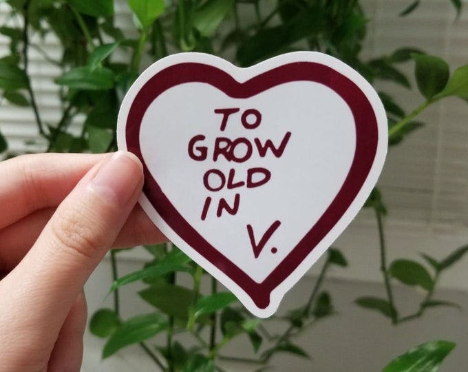 Wandavision Sticker, to Grow Old in V. Scarlet Witch and the Vision ...