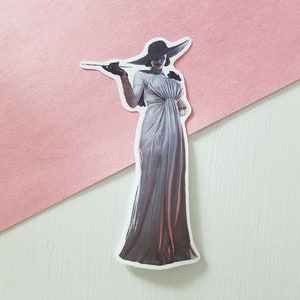 Lady Dimitrescu Sticker, RE8 Decal, Tall Vampire Lady - Etsy