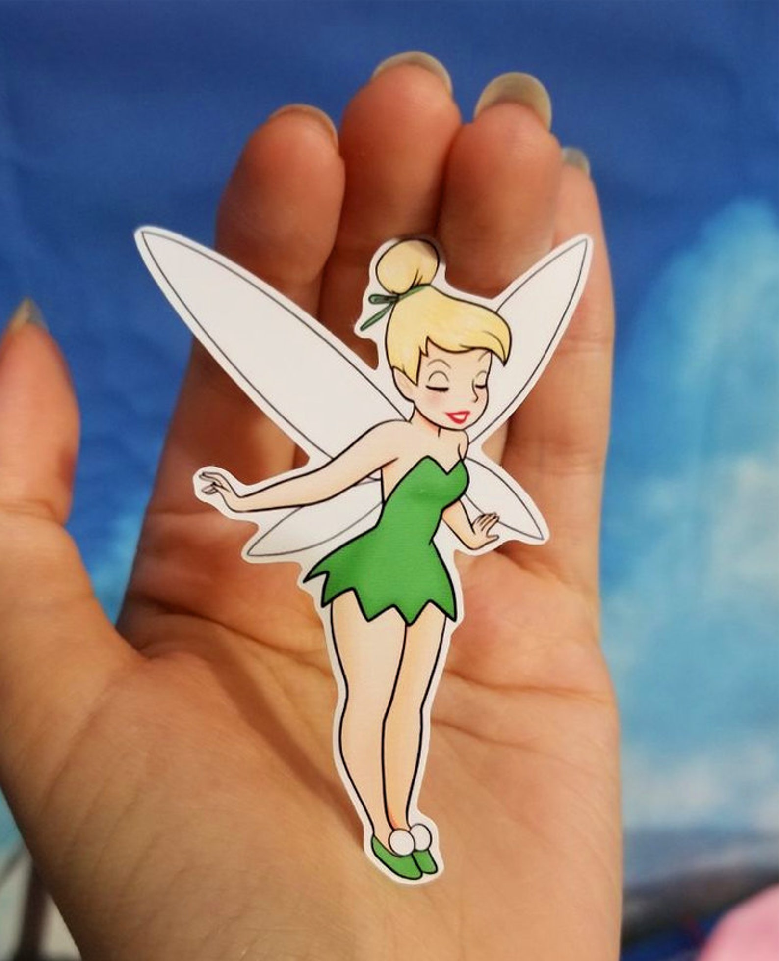 Tinkerbell Sticker Peter Pan Disney Laptop Vinyl Fairy | Etsy