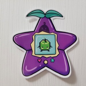 Stardew Valley Junimo Tamagotchi Sticker, Stardrop Decal - Etsy