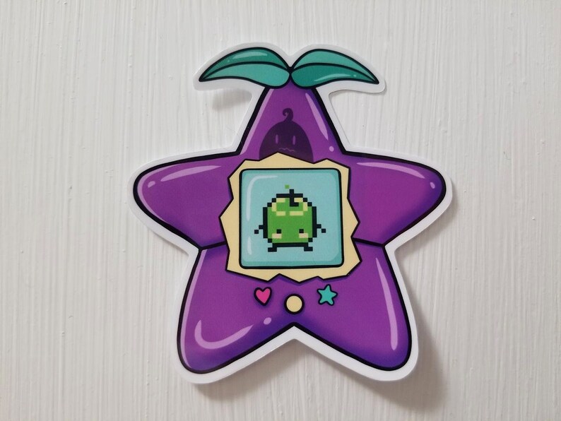 Stardew Valley Junimo Tamagotchi Sticker Stardrop Decal - Etsy