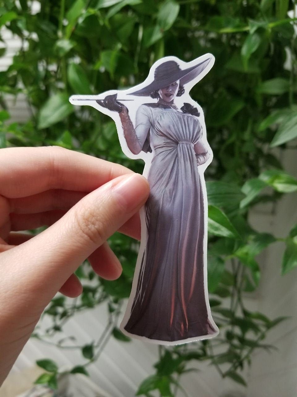 Lady Dimitrescu Sticker RE8 Decal Tall Vampire Lady | Etsy