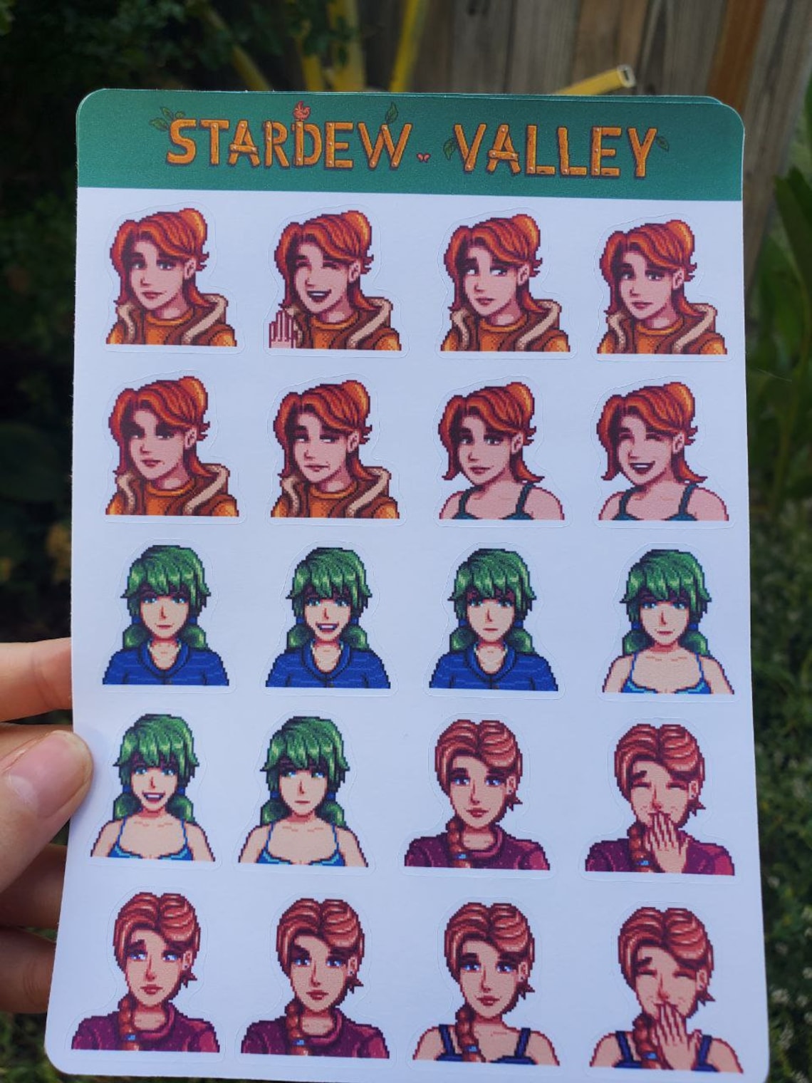 Mothers of Stardew Valley Sticker Set, Robin, Caroline, Jodi ...