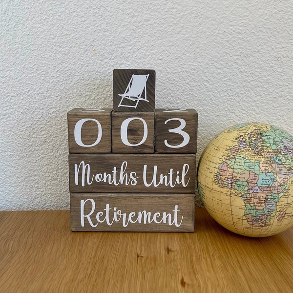 Countdown to Retirement - Etsy