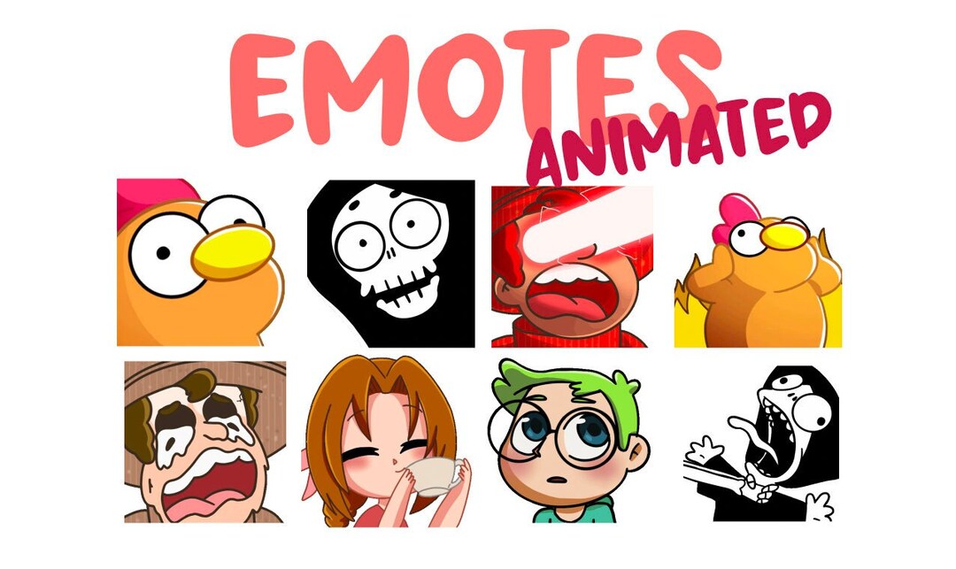 Animated Emotes - Etsy