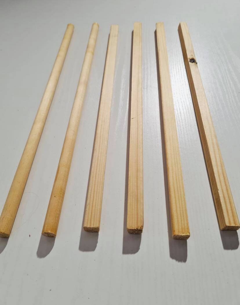 Wood Sticks. Stick for Macrame. Wooden Rods. Wooden Rods for | Etsy