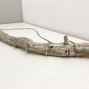 Driftwood Hanger, Beach Themed Towel Rack, Handmade Hanger, Jewelry ...