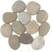 12 Flat Beach Stones 1.9'' 2.1''5 5.5 Cm - Etsy