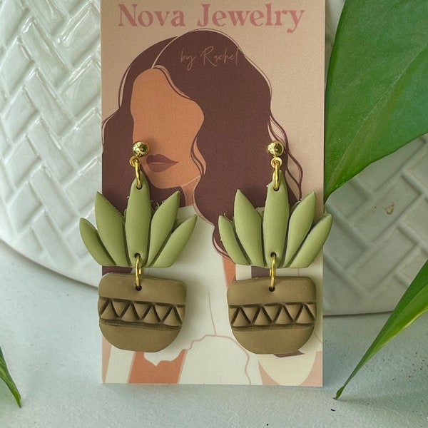 Plant Earrings - Etsy