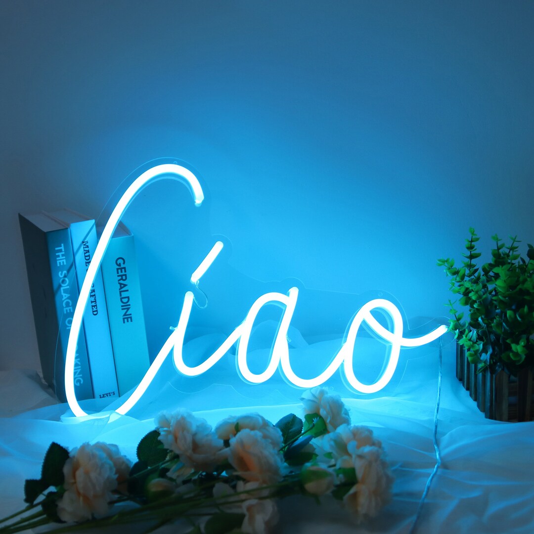 Ciao Neon Flex Neon Sign Flex Led Neon Light Sign Led Logo Custom Neon ...