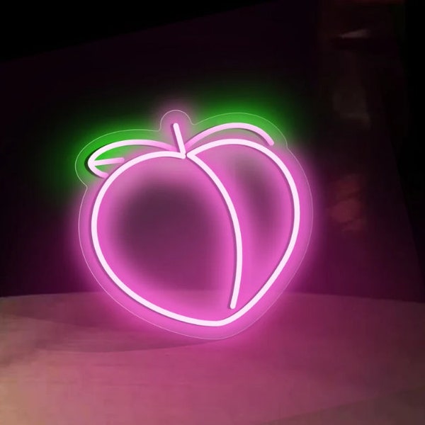 Neon Peach - Etsy