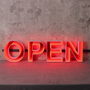 Infinity Mirror LED Light Sign custom 3D Sign Metal Signs - Etsy