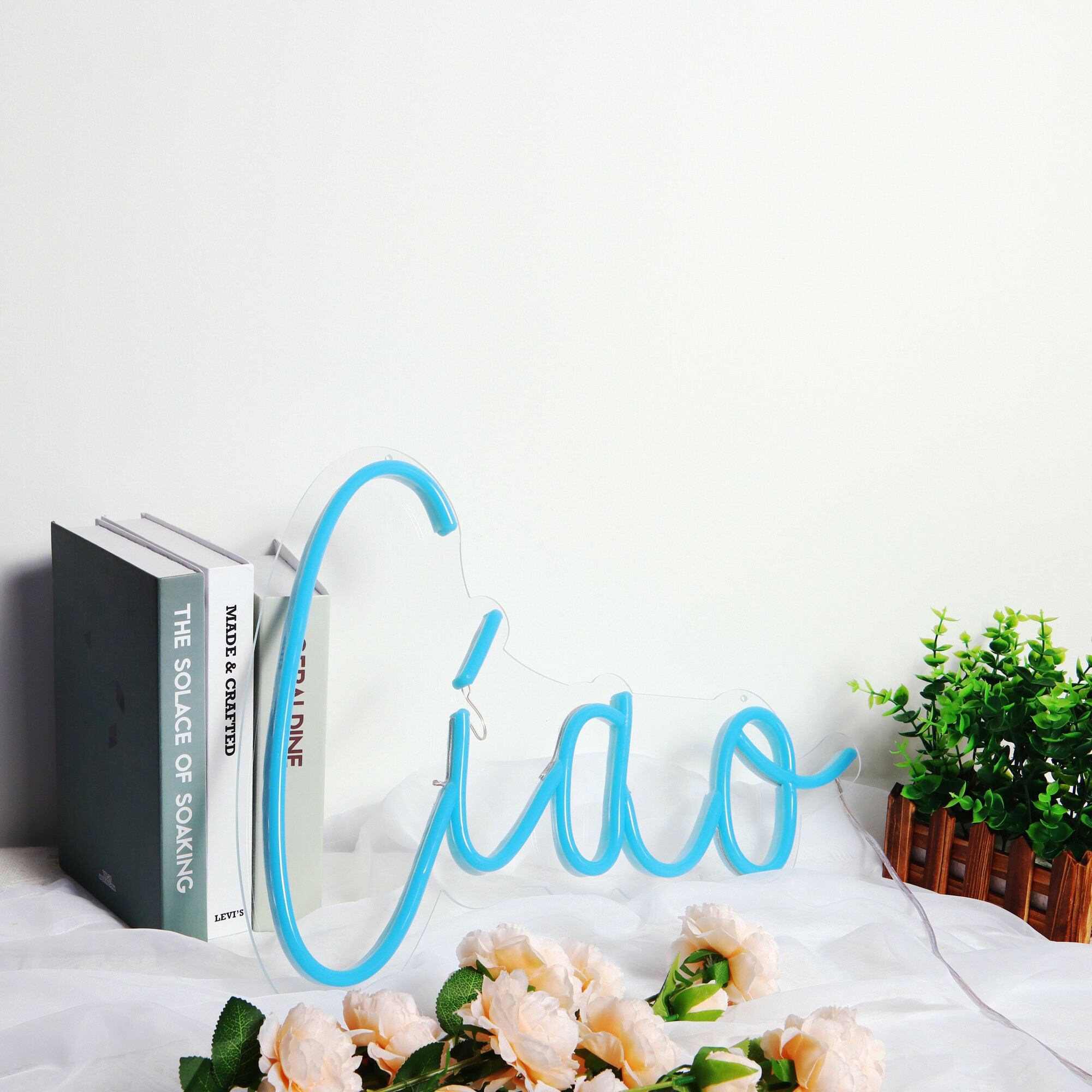 Ciao Neon Flex Neon Sign Flex Led Neon Light Sign Led Logo - Etsy