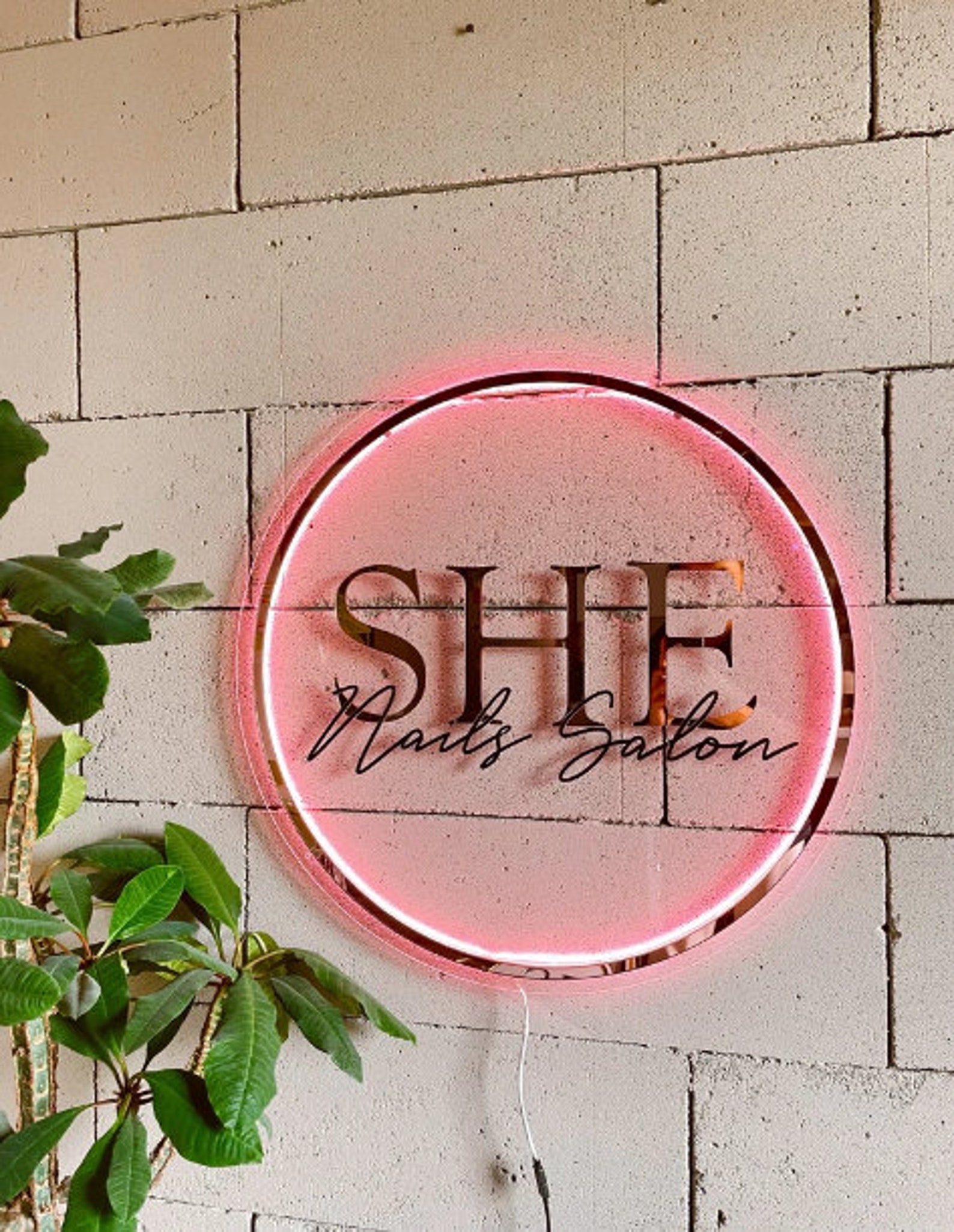 Business Name Sign3d Acrylic Signoutdoor Company Logocustom - Etsy