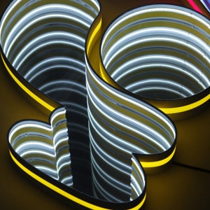 Personalized Custom 3D Business Infinity Mirror Sign - Etsy