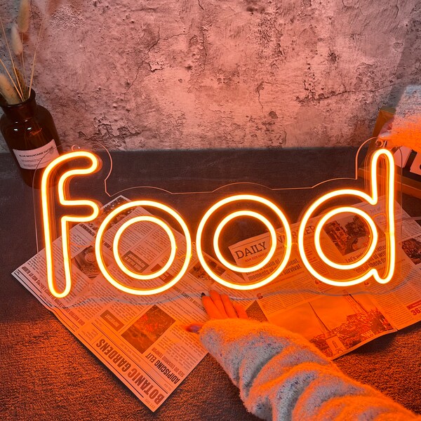 Restaurant Neon Sign - Etsy