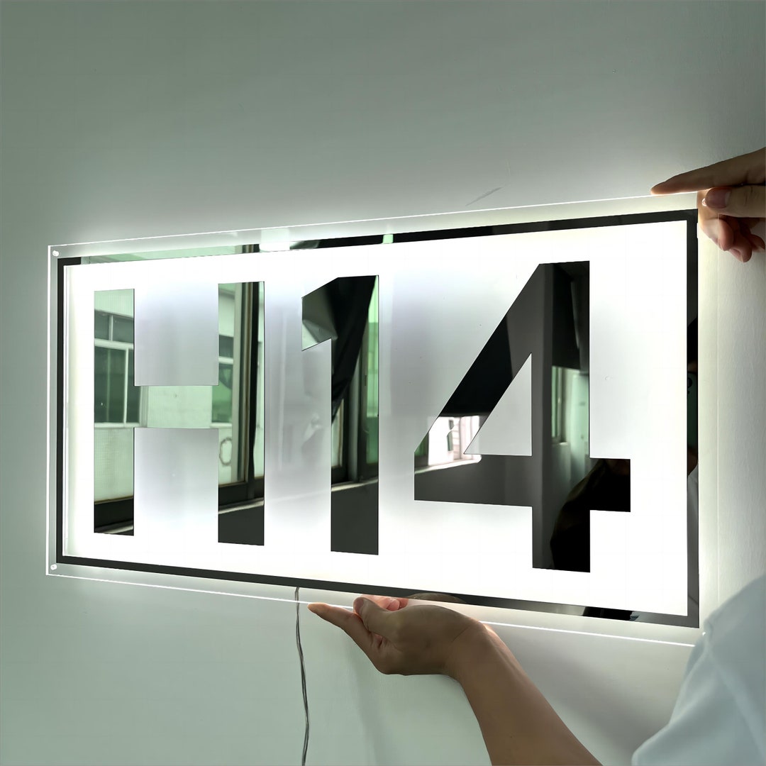 Custom Acrylic Sign Personalized Office Sign Acrylic Business Logo Sign ...