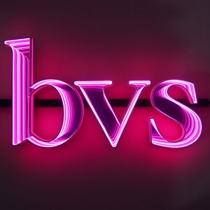 Personalized Custom 3D Business Infinity Mirror Sign - Etsy