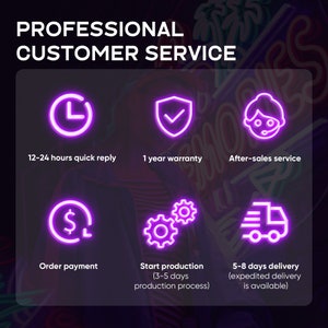 Anime Boo Neon Sign, Neon Light Sign Bedroom Game Room Wall Decor Art ...