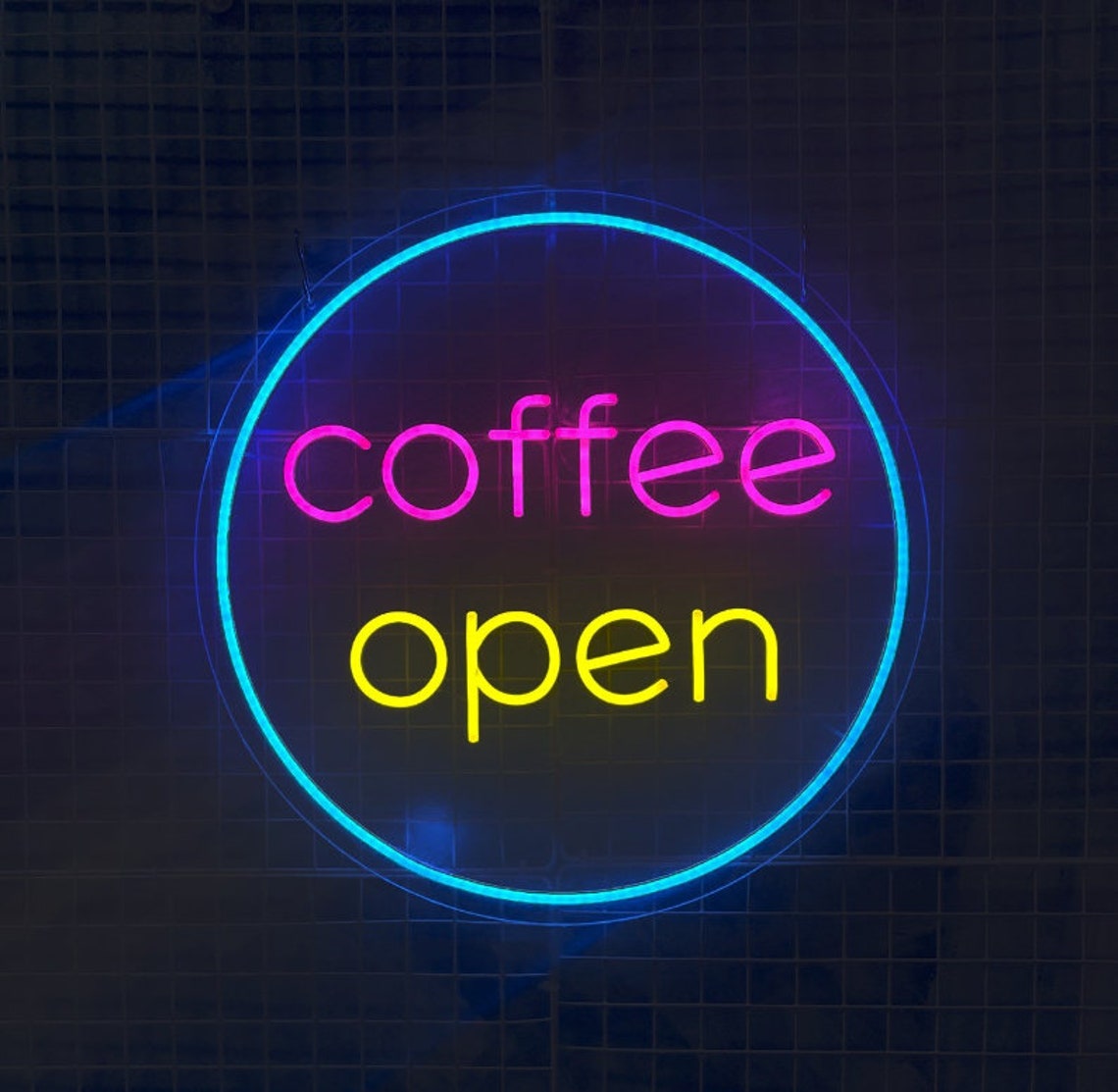 Custom Restaurant Logo Cafe Cake Letters Neon Sign for Store | Etsy