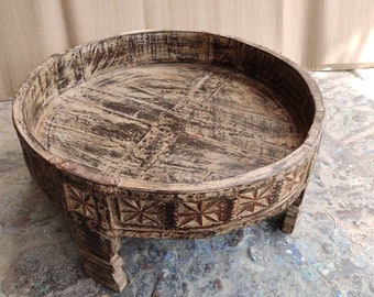 Indian Carved Table - Etsy Canada
