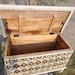 Vintage Style Box With Metal Work and Distressed Finished/ - Etsy
