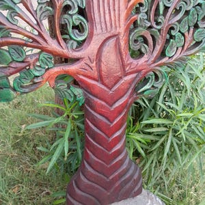 Carved Mango Wood Tree Wall Panel: Indian Birds Jali Art (90x60 Cm) - Etsy