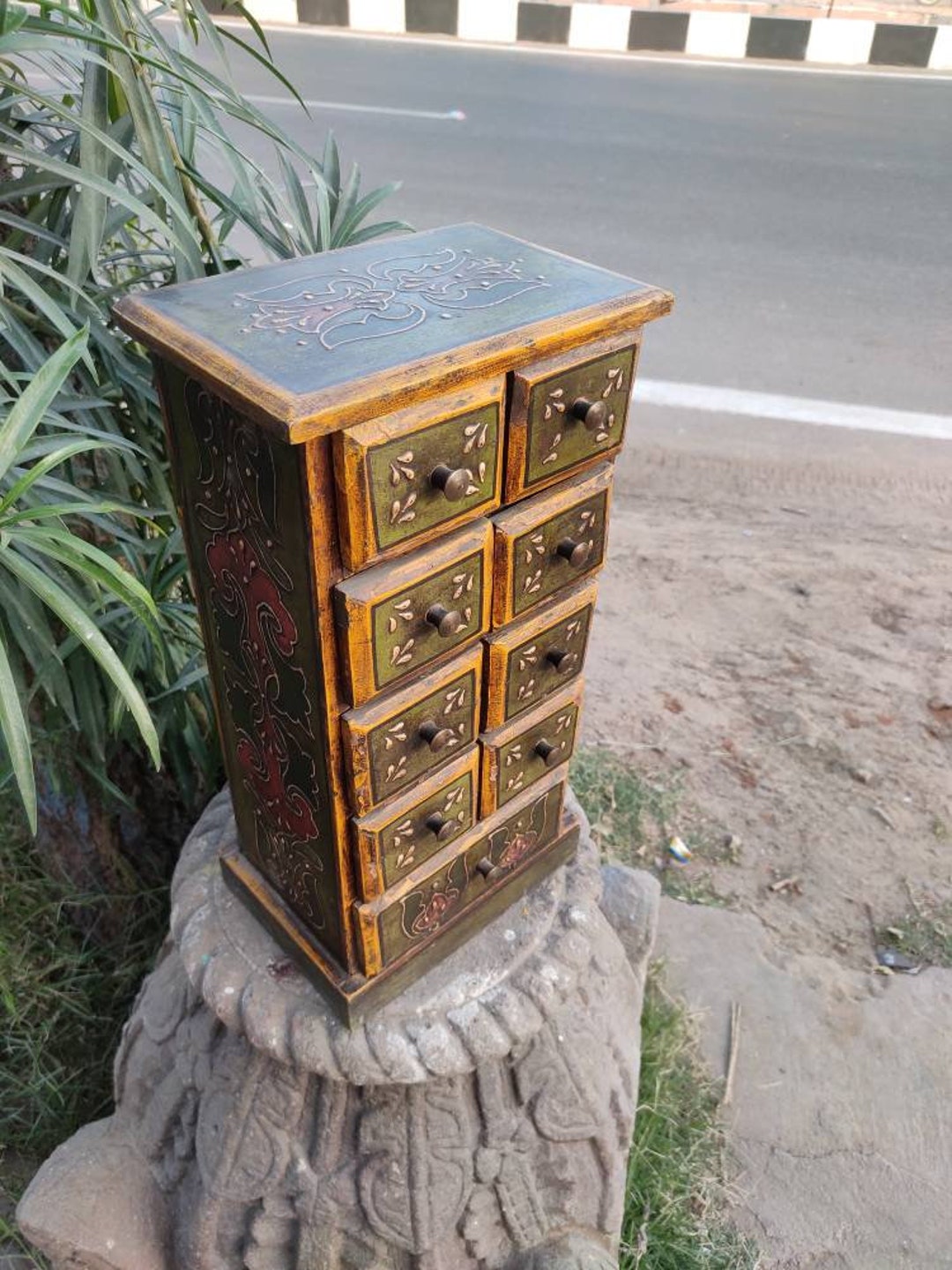 Chest of Drawers/wooden Multiple Drawers Jewellery Box/wooden Chest of ...