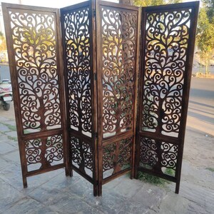 Ethnic Vintage Style Carved Partition/carving Partition/antique ...