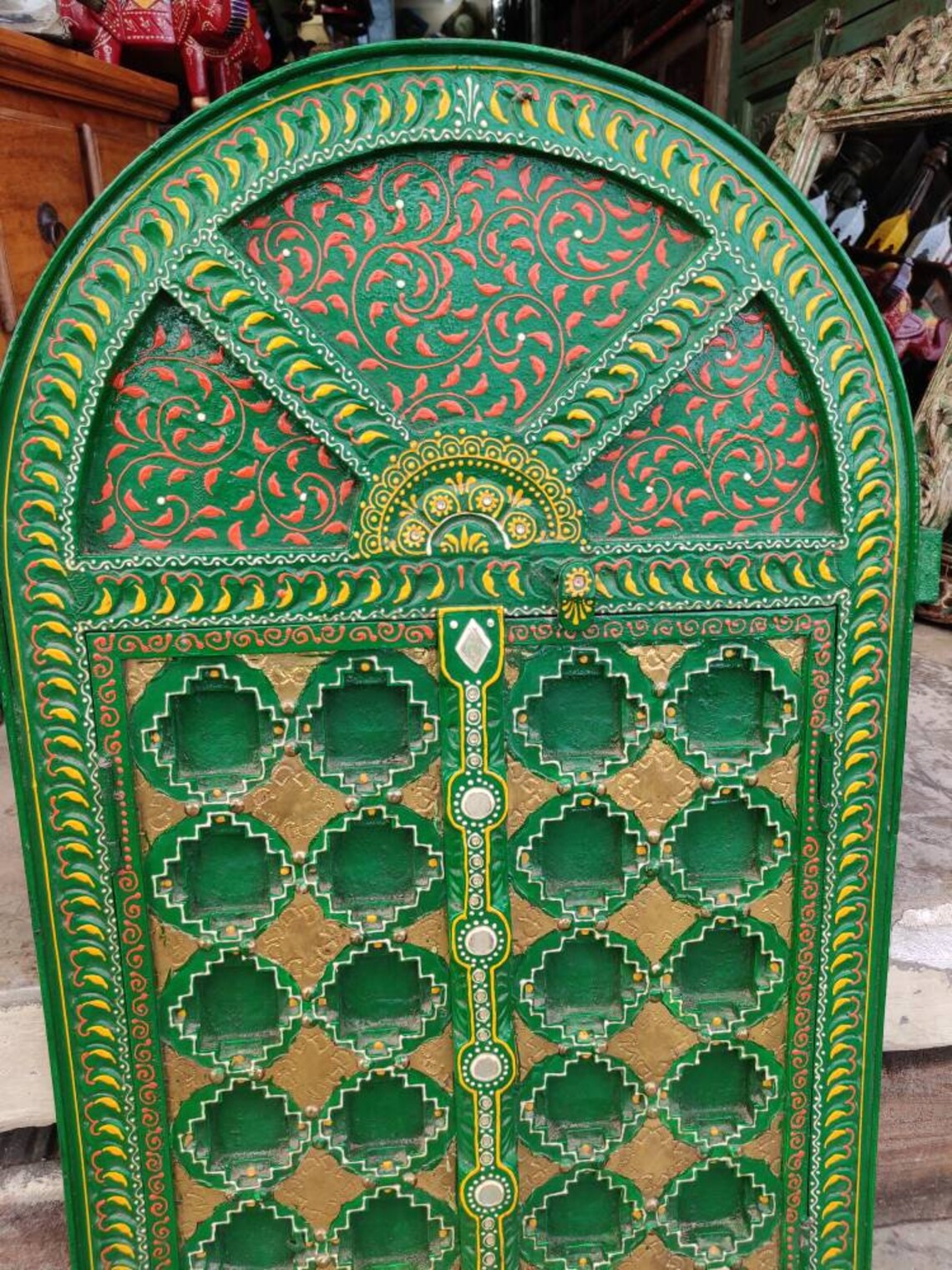Wooden Handpainted Vintage Style Window/painted Window/half - Etsy