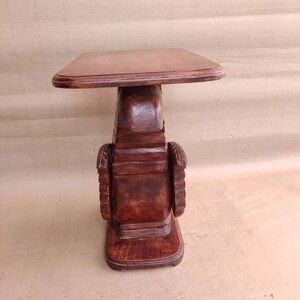 Wooden Handmade Decorative Swan Shape Stool, Painted Stool/bird Stool ...