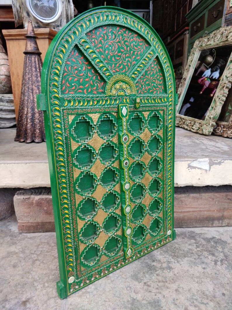 Wooden Handpainted Vintage Style Window/painted Window/half - Etsy