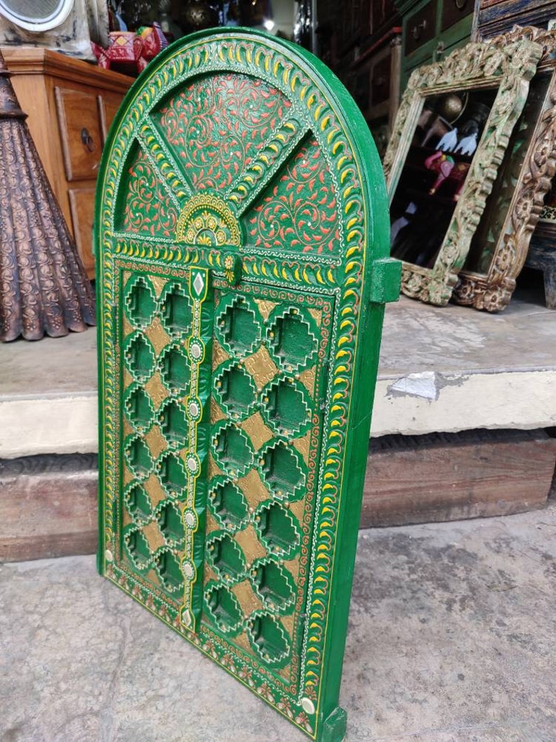 Wooden Handpainted Vintage Style Window/painted Window/half - Etsy